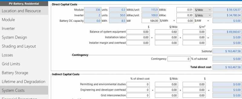 A problem with battery DC capacity (Residential PV-battery Model) - SAM ...